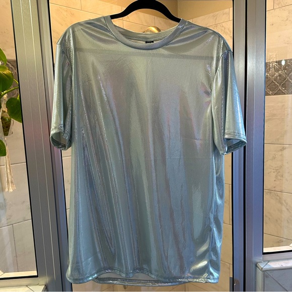 Shirts | New Metallic Top | Poshmark